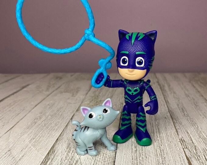 PJ Masks Catboy With Lasso Accessory and Mr. Meow/alley Cat Figures - Etsy