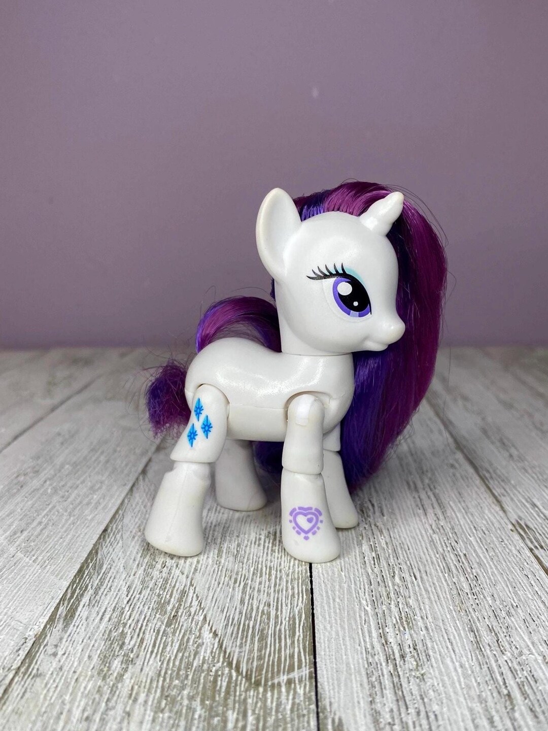 MLP G4 Articulated 3.25 Rarity Poseable Pony hasbro My Little Pony ...