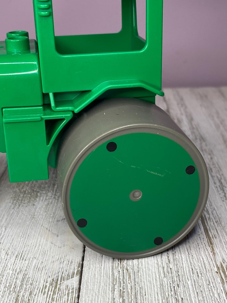 LEGO Duplo Bob the Builder Roley the Steamroller Vehicle and Bob Figure ...