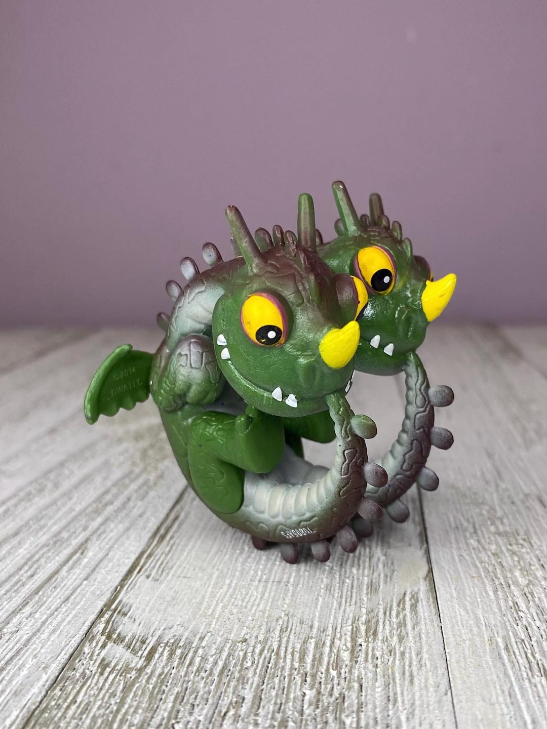 How to Train Your Dragon Barf and Belch 2.5 Mini PVC Figure Cake Topper dreamworks, Spin Master ...
