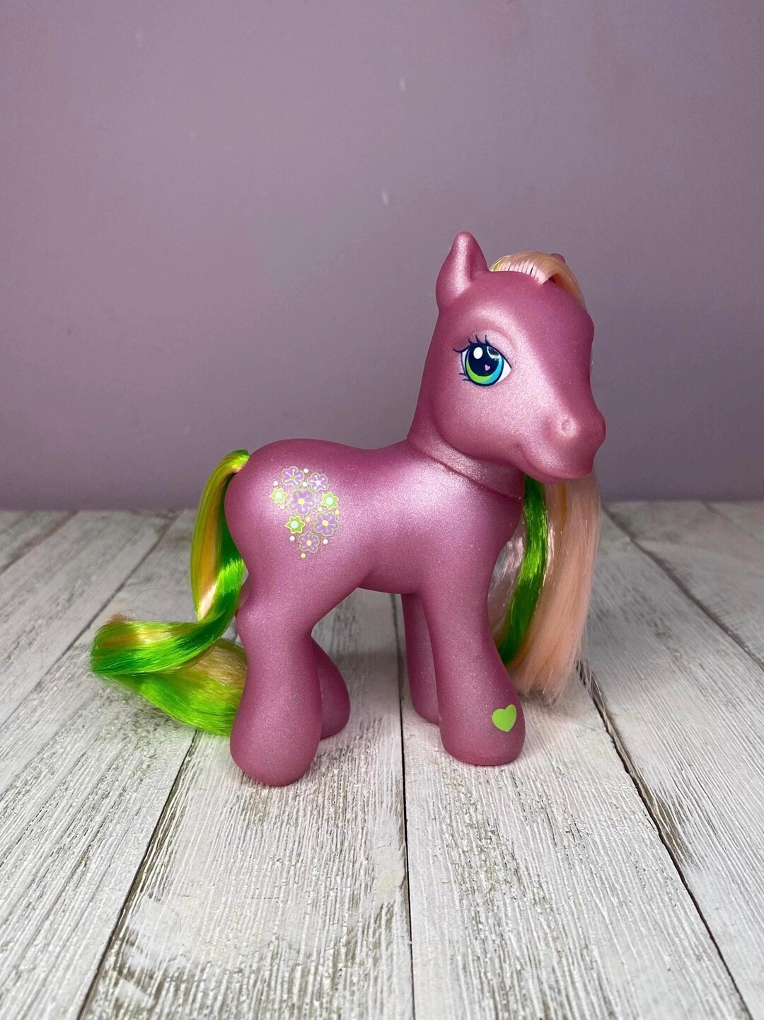 MLP G3 Spring Fever Brushable Pony (2002 Hasbro My Little Pony) See ...