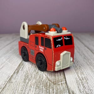 Thomas the Tank Engine and Friends Wooden Railway Hook and Ladder Sodor ...