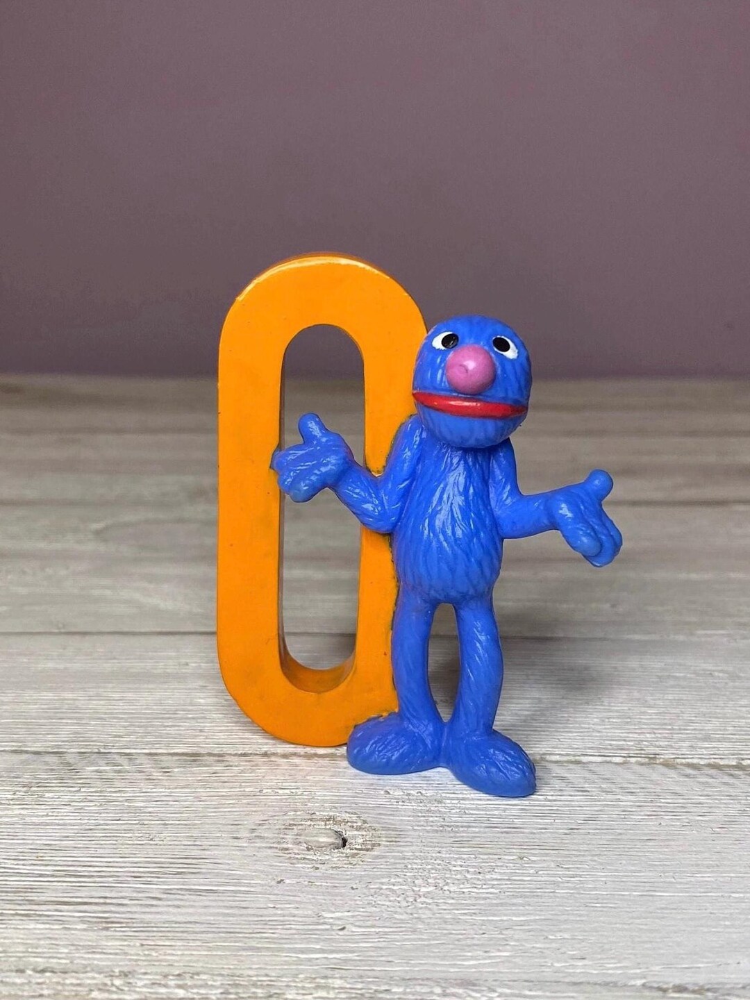 Sesame Street Grover #0 PVC Figure Cake Topper (applause Muppets, Jim ...