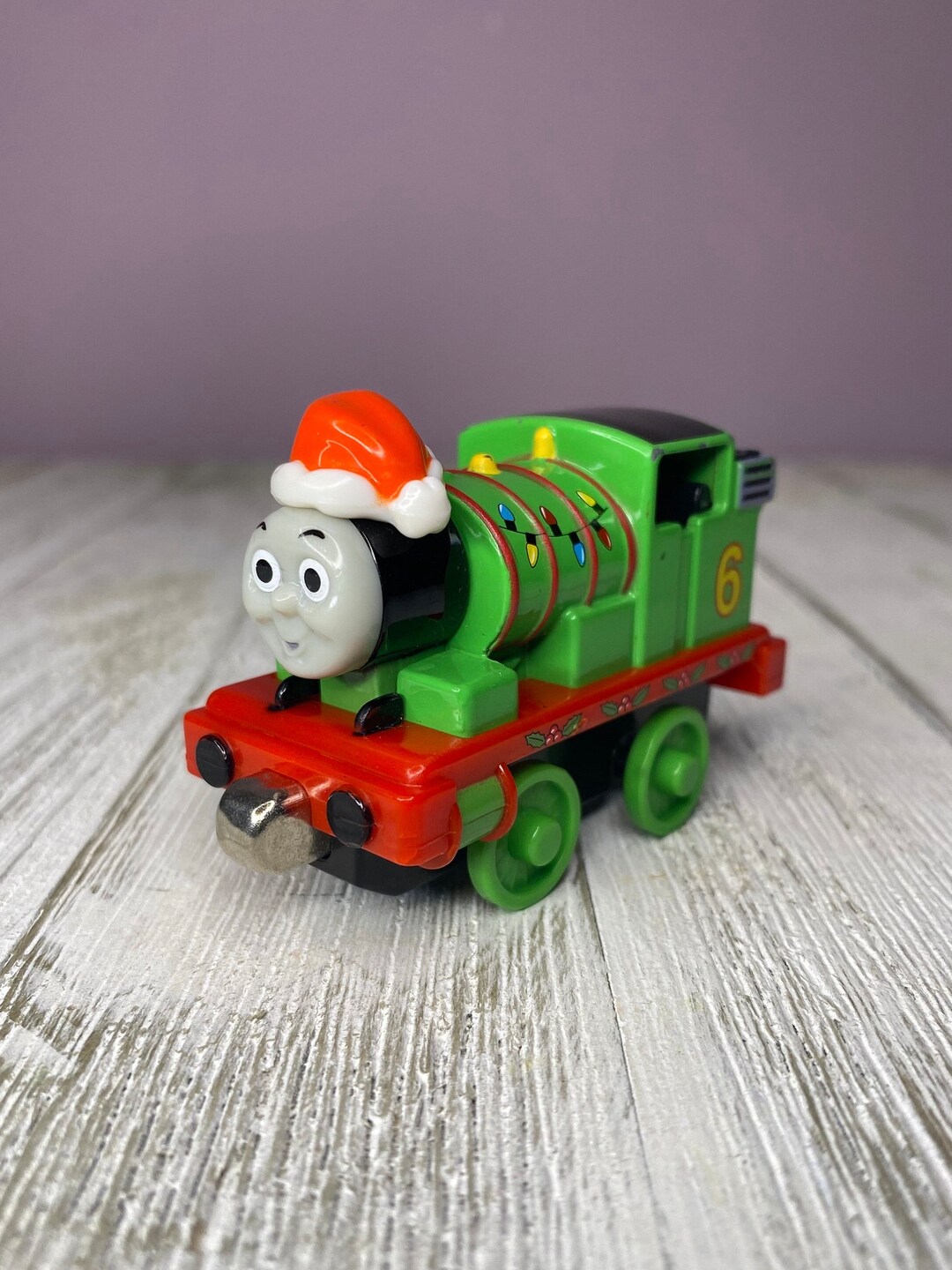 Thomas and Friends Take N Play Holiday Percy Christmas Diecast Metal ...