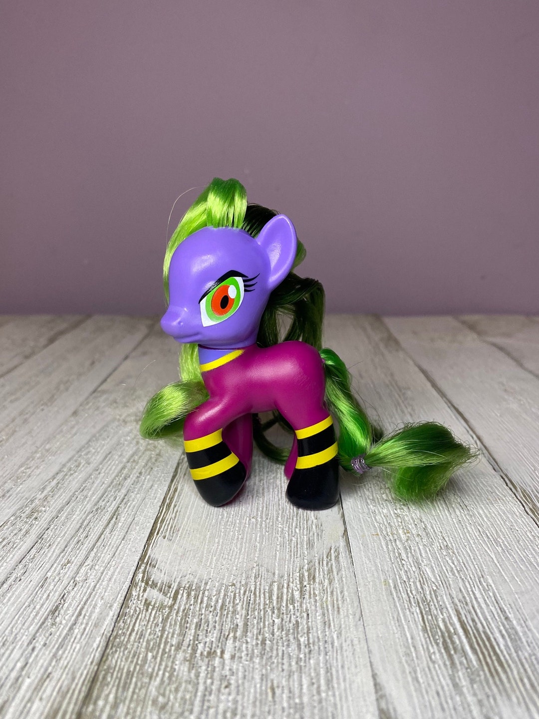 MLP G4 Power Ponies 3 Mane-iac Mayhem 3.25 Brushable Pony - Etsy