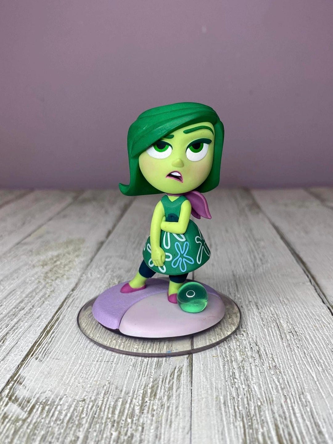 Disney Pixar Inside Out Disgust 3 Figure Cake Topper disney Infinity ...