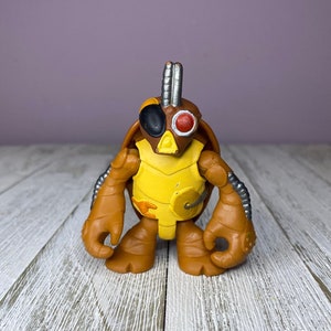 TMNT Half Shell Heroes Villain Cockroach Terminator 3” Figure (viacom ...