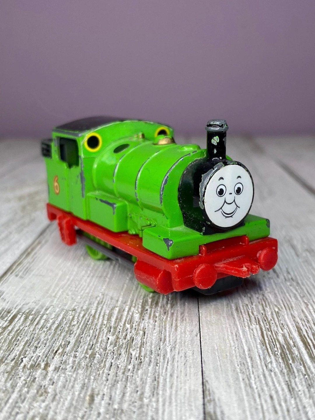 ERTL Thomas the Tank Engine and Friends 3” Percy Paper Sticker Face #6 ...