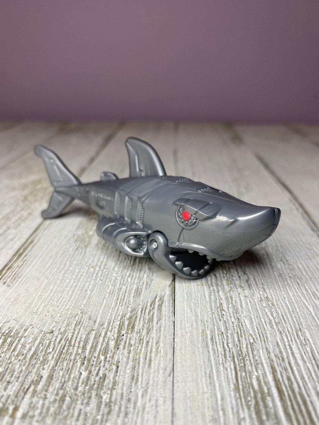 Imaginext DC Super Friends Robo Shark 4 Figure, Fisher Price, Aqua Mans ...
