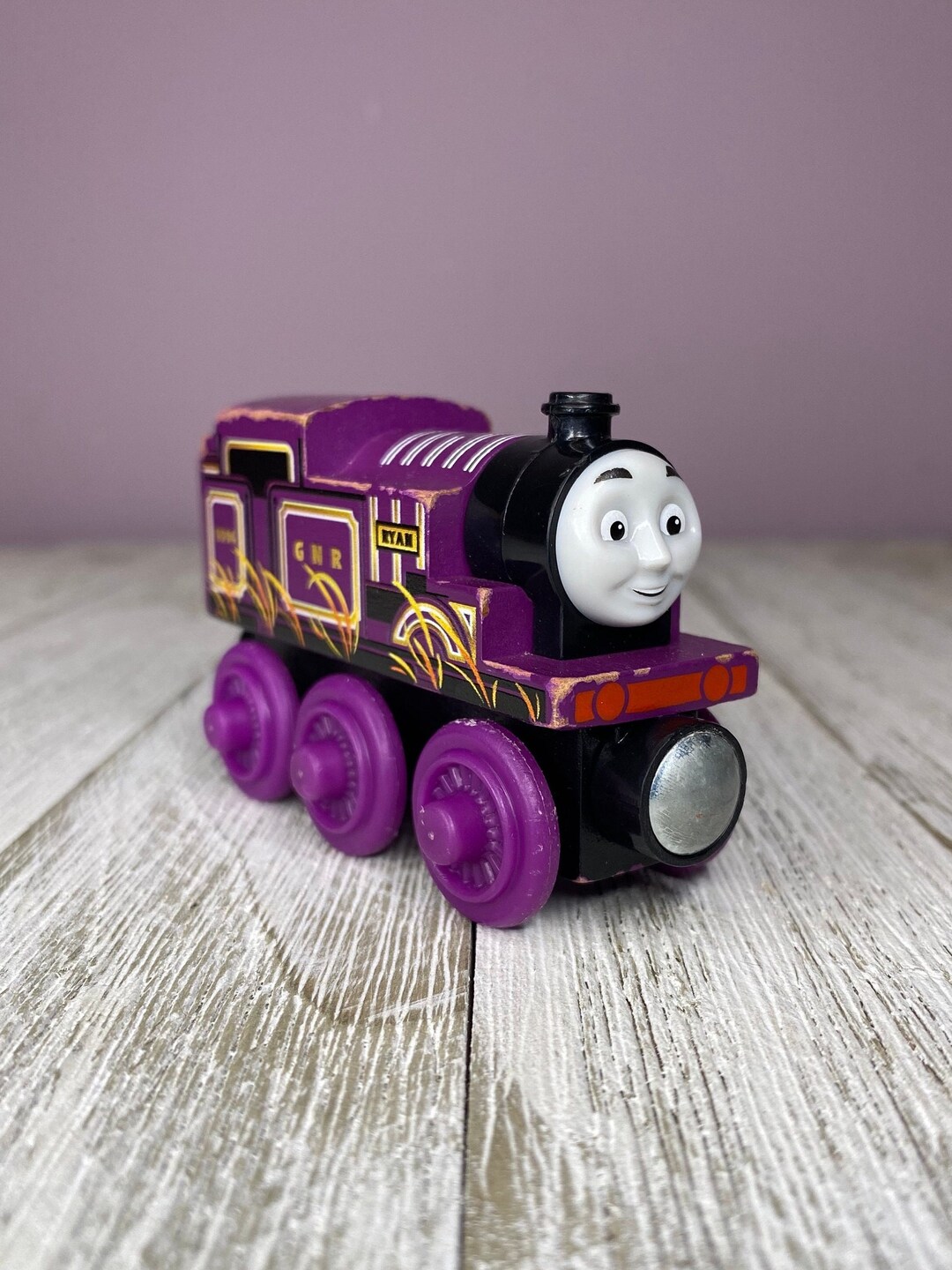 Thomas the Tank Engine and Friends 3 Dynamite Ryan Wooden Railway Train ...