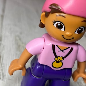 Disney Lego Duplo Jake and the Neverland Pirates Izzy Figure - Etsy