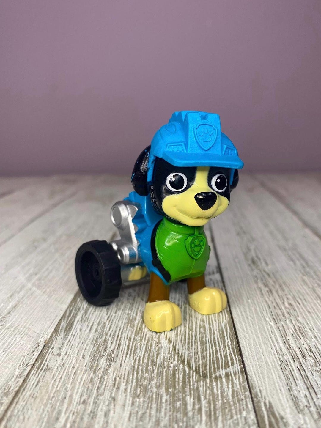 Paw Patrol Rex the Bernese Mountain Dog in Wheelchair 2.5” Figure (spin ...