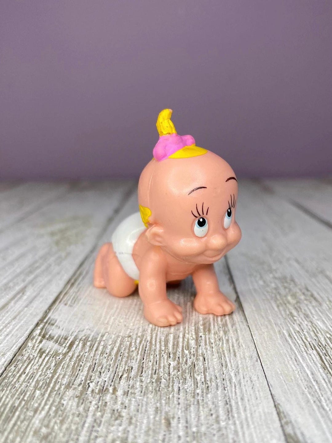 1987 Disney Who Framed Roger Rabbit Baby Herman 2” PVC Figure Cake ...