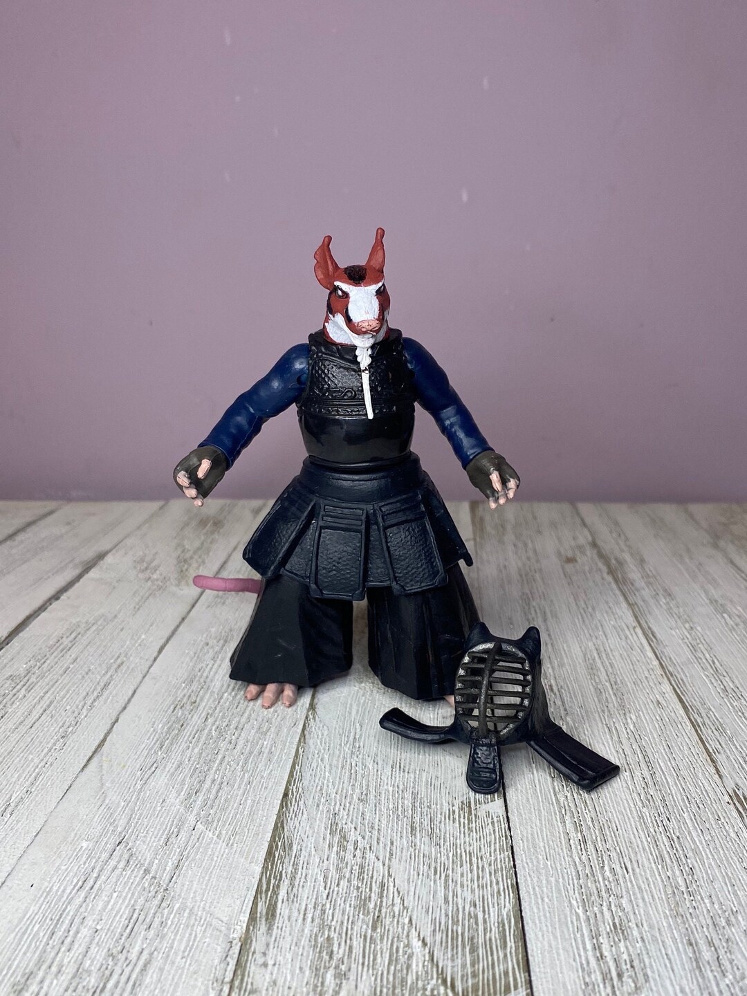 TMNT Master Dojo Splinter 5 Figure 2014 Viacom Nickelodeon, Playmates ...