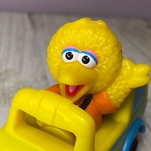 Sesame Street Big Bird Rolling Car Vehicle (hasbro 2013 Sesame Street ...