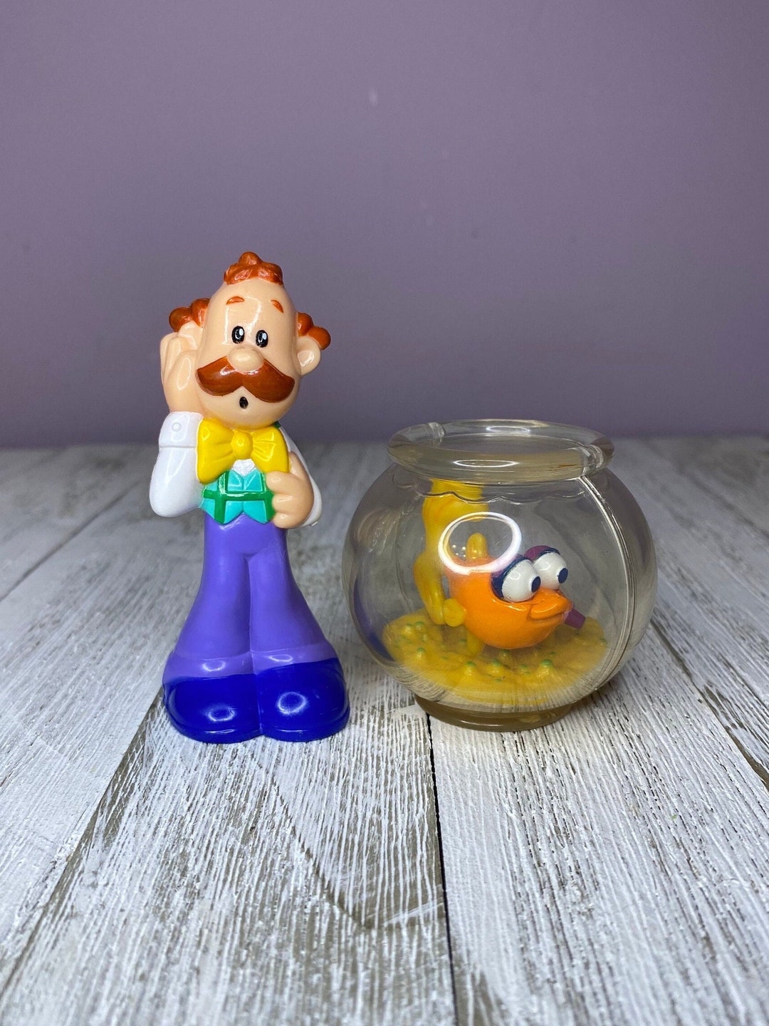 Sesame Street Elmo’s World Mr Noodle and Dorothy Goldfish in Fishbowl ...