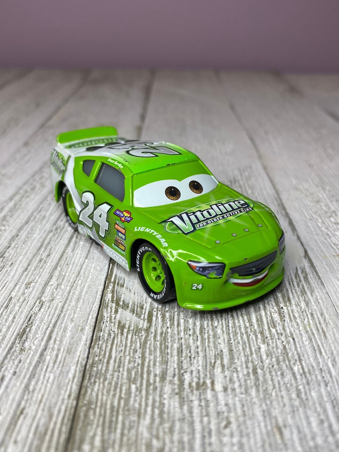 Disney Pixar Cars 3 Brick Yardley #24 Vitoline 3.25” Metal Diecast Car ...