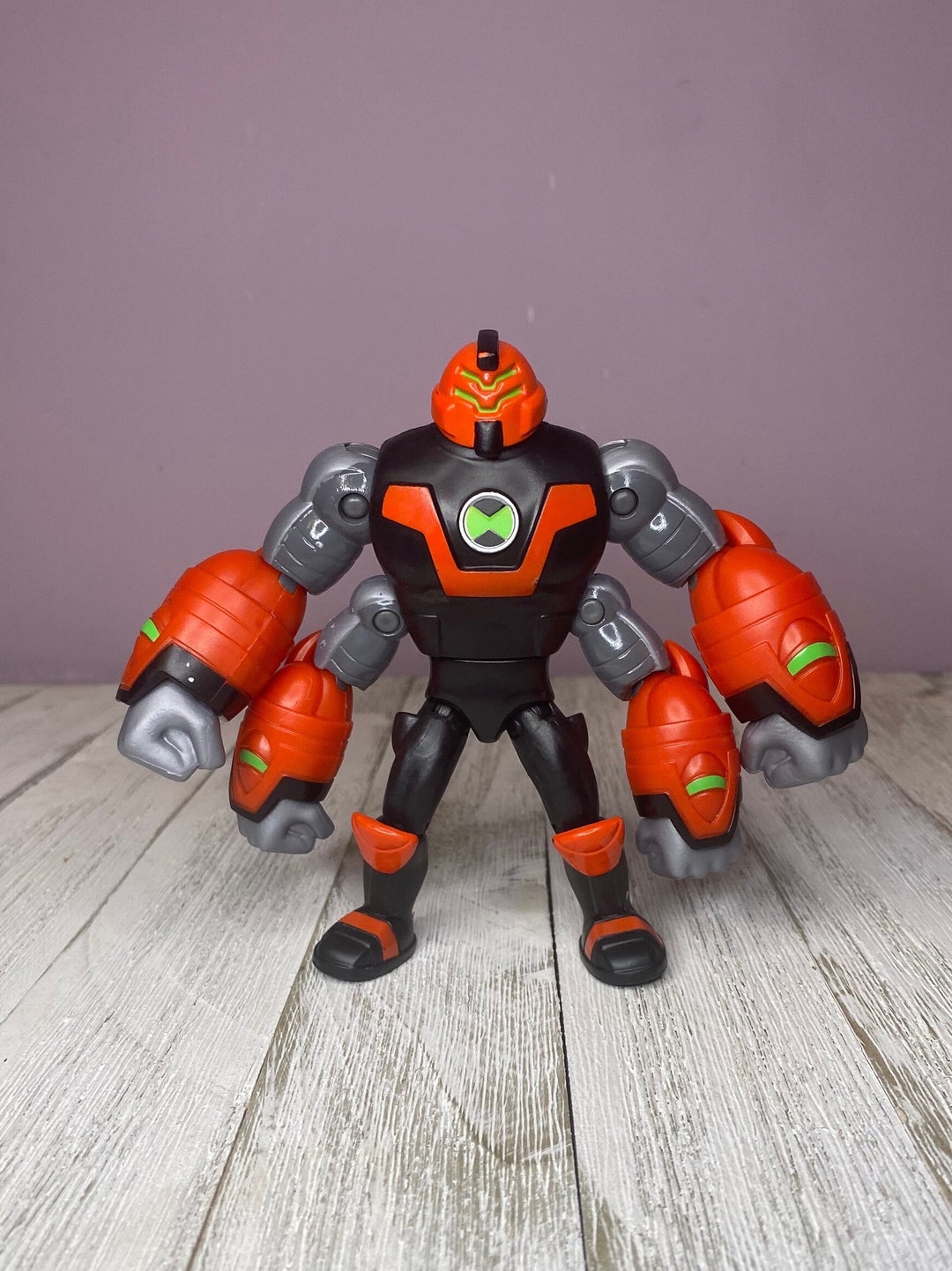 Ben 10 Omni Kix Armor Four Arms Articulated Action Figure cartoon ...