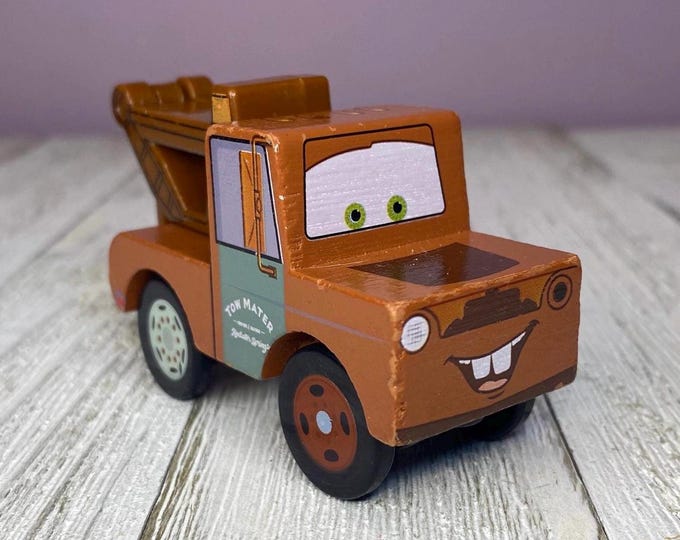 Kidkraft Disney Pixar Cars Mater 3” Wooden Vehicle (see Description ...