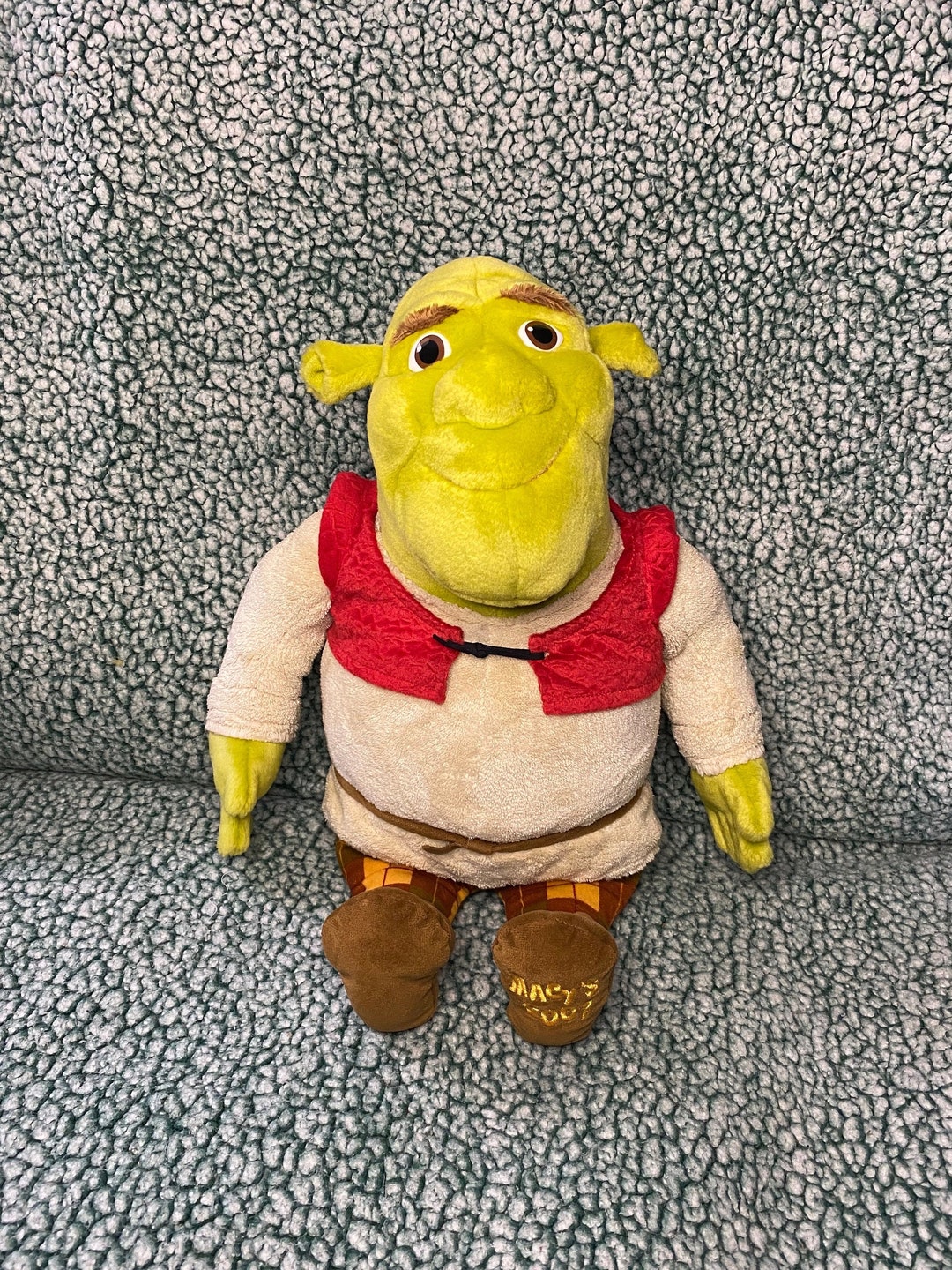 Shrek the Third 20” Shrek Plush Stuffed Animal, Dreamworks Animation ...