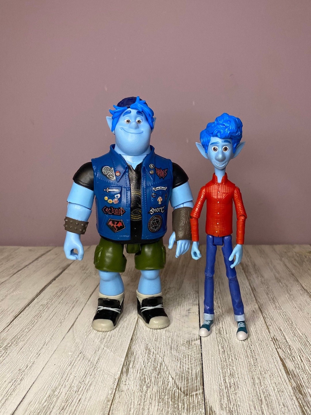 Disney Pixar Onward Barley and Ian Lightfoot Large Articulated Action ...