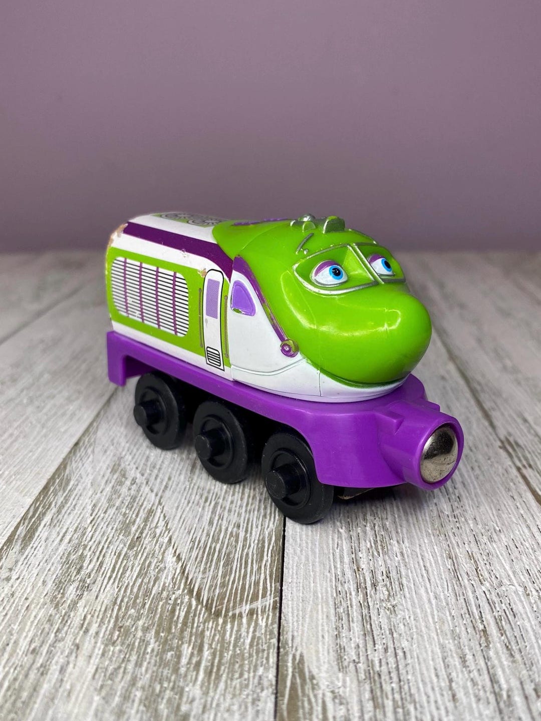 Chuggington Koko Wooden Railway 3.5” Train (2010 Ludorum, Tomy Learning ...