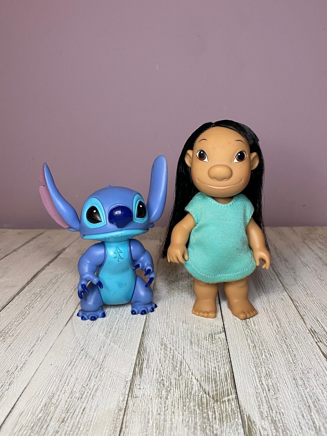 Disney Lilo and Stitch 2002 Hasbro Bedtime Lilo and Stitch 5” Small ...