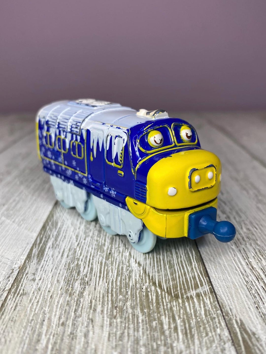 Chuggington Winter Brewster 3 Diecast Stacktrack Railway Push Train ...