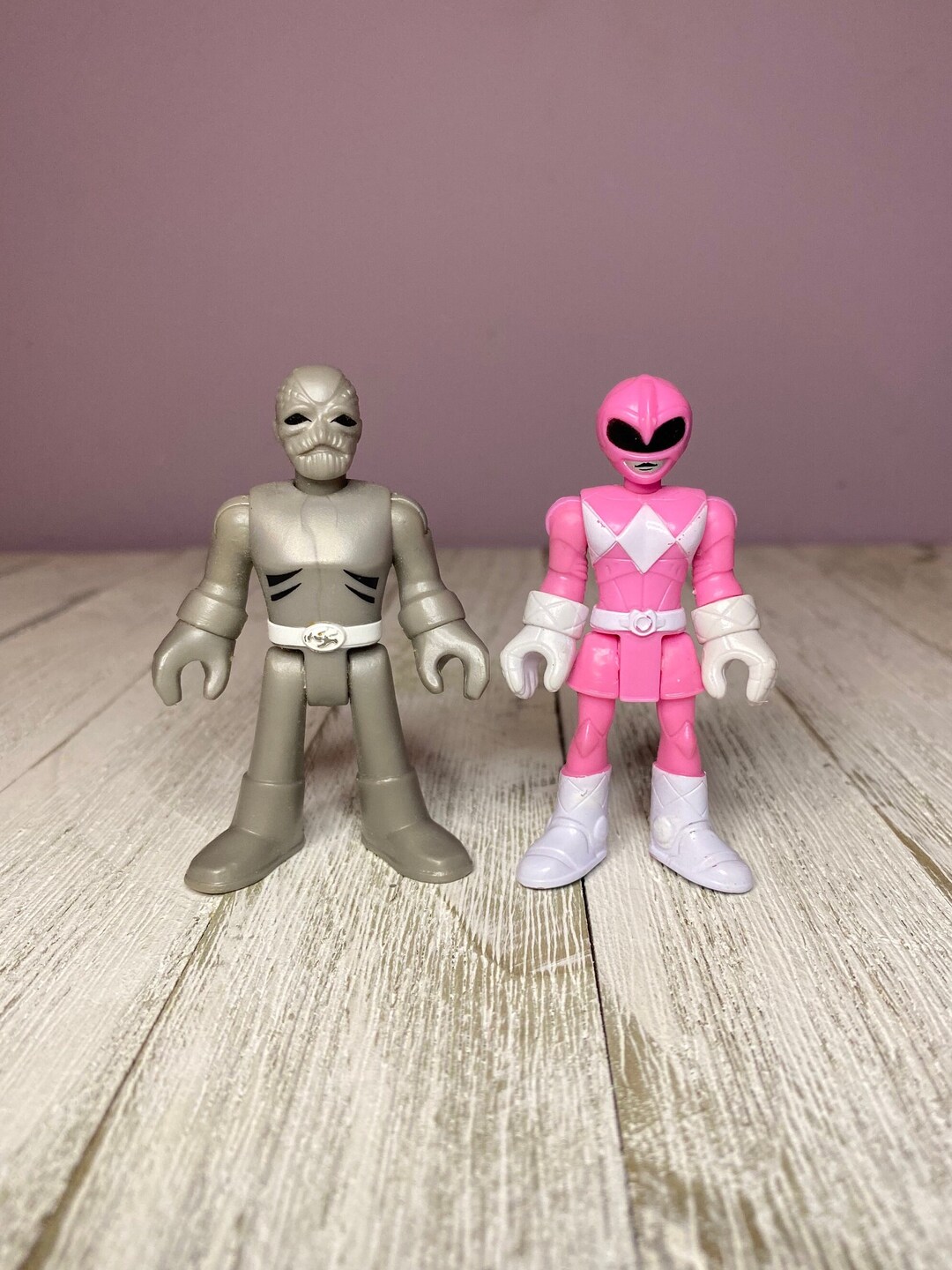 Imaginext Power Rangers Pink Ranger and Putty Patrol Figures - Etsy