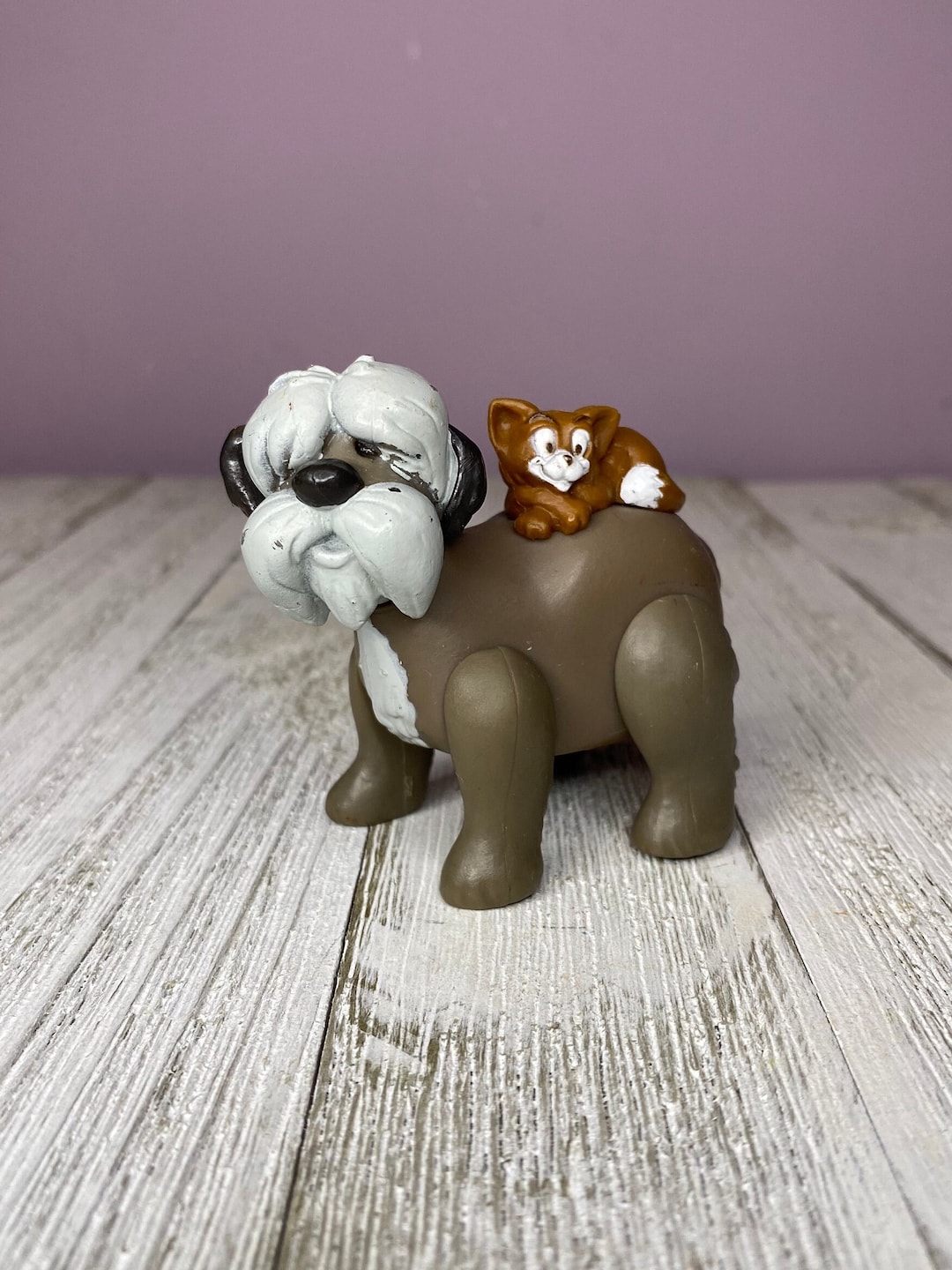 Disney 101 Dalmatians the Colonel Sheepdog and Sergeant Tibbs Tabby Cat ...