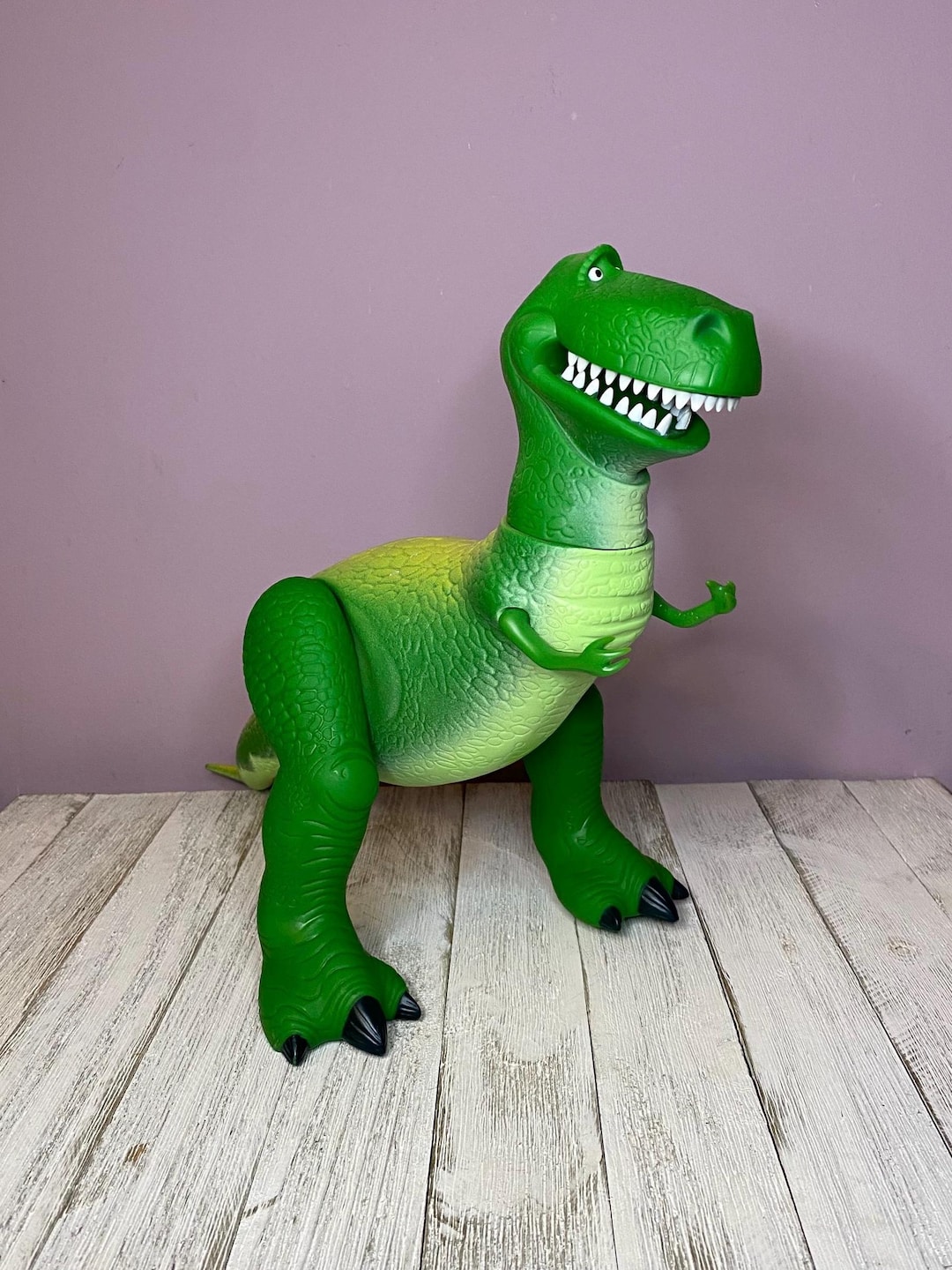 Disney Pixar Toy Story Rex Dinosaur Large Figure With Removable Tail Thinkway (see Description ...