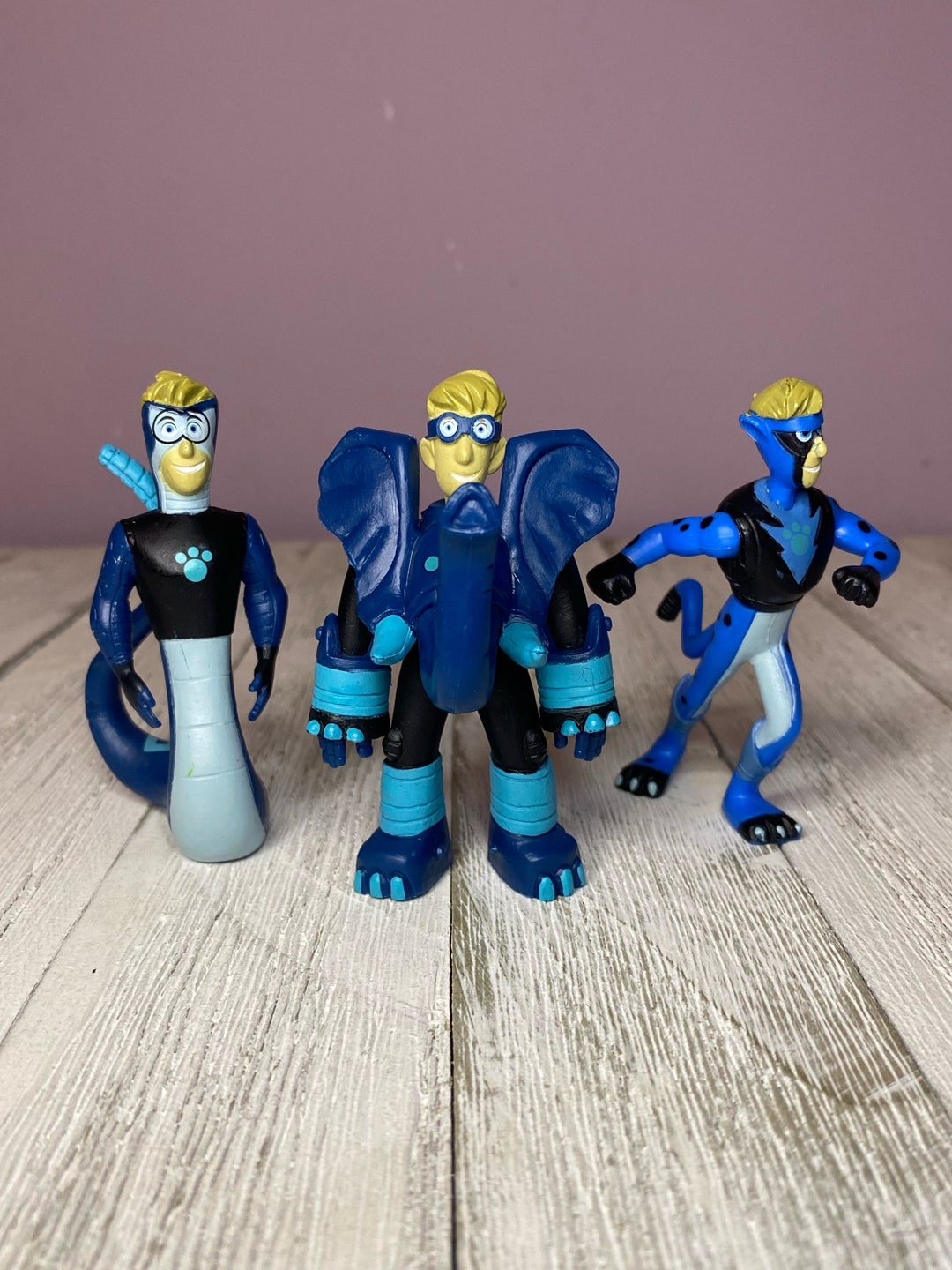 Wild Kratts Martin Creature Figures: Snake, Elephant, Cheetah wild ...