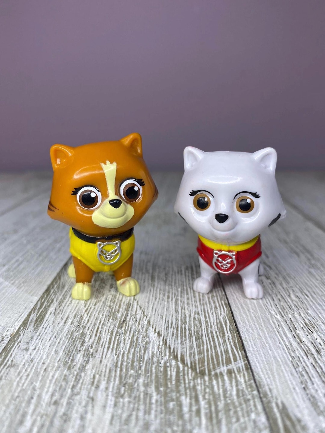 Paw Patrol Kitty Catastrophe Rubble and Marshall Kitty Figures - Etsy