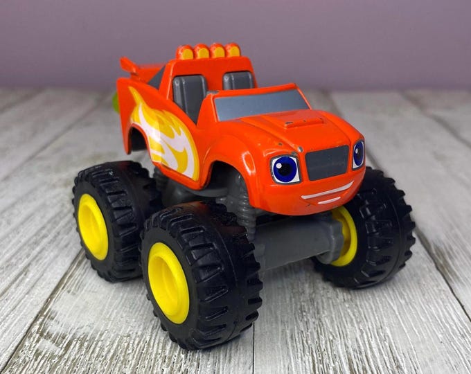 Blaze and the Monster Machines Blazing Speed Blaze Diecast Vehicle ...