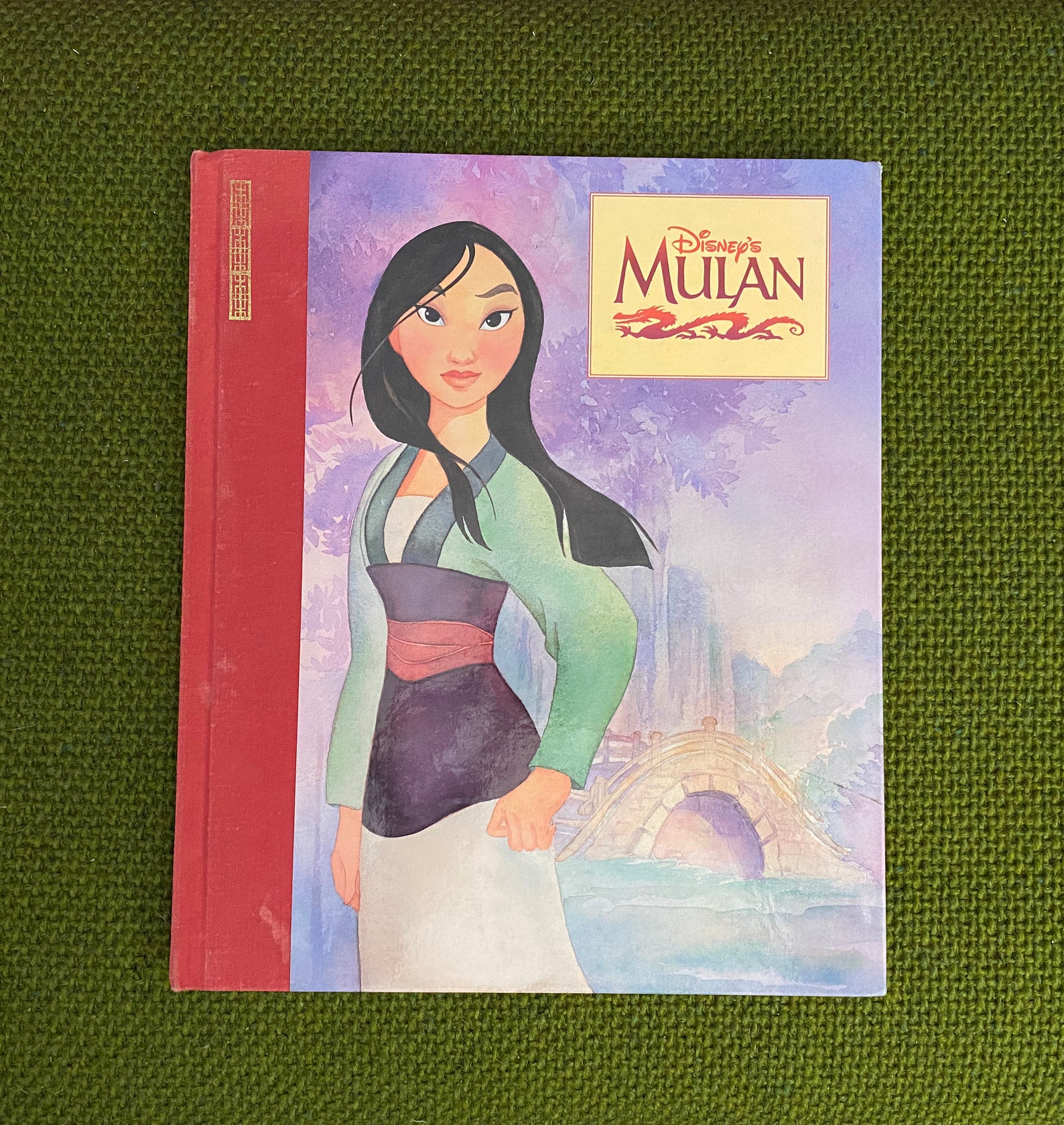 1998 Disney Mulan Hardcover Book 12.25x10.25 | Etsy