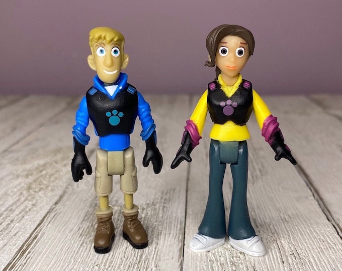 Wild Kratts Aviva and Martin 2.75” Figures (wild Kratts Brothers ...