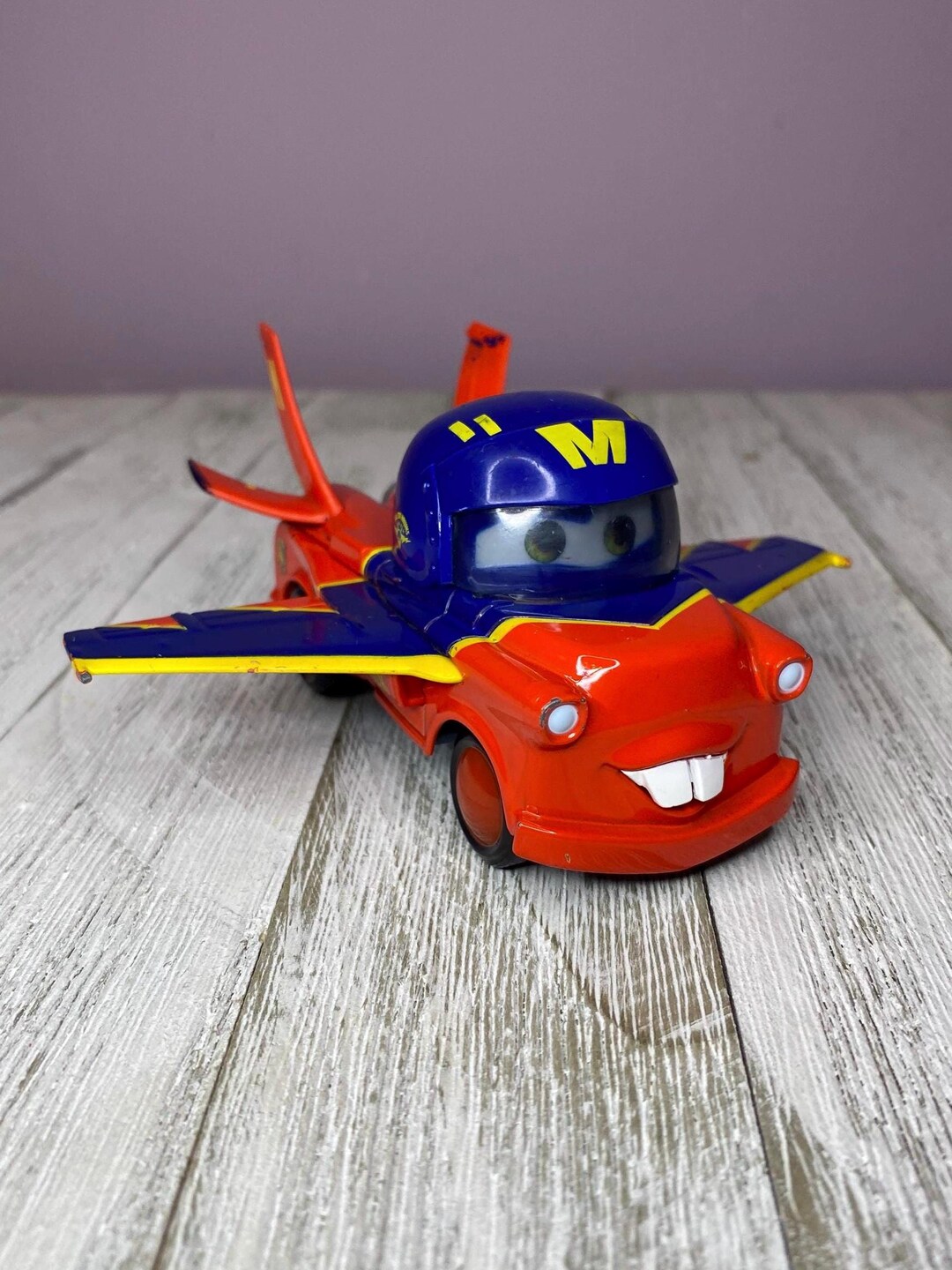 Disney Pixar Cars Air Mater Mater Hawk 4” Large Diecast Metal Vehicle ...