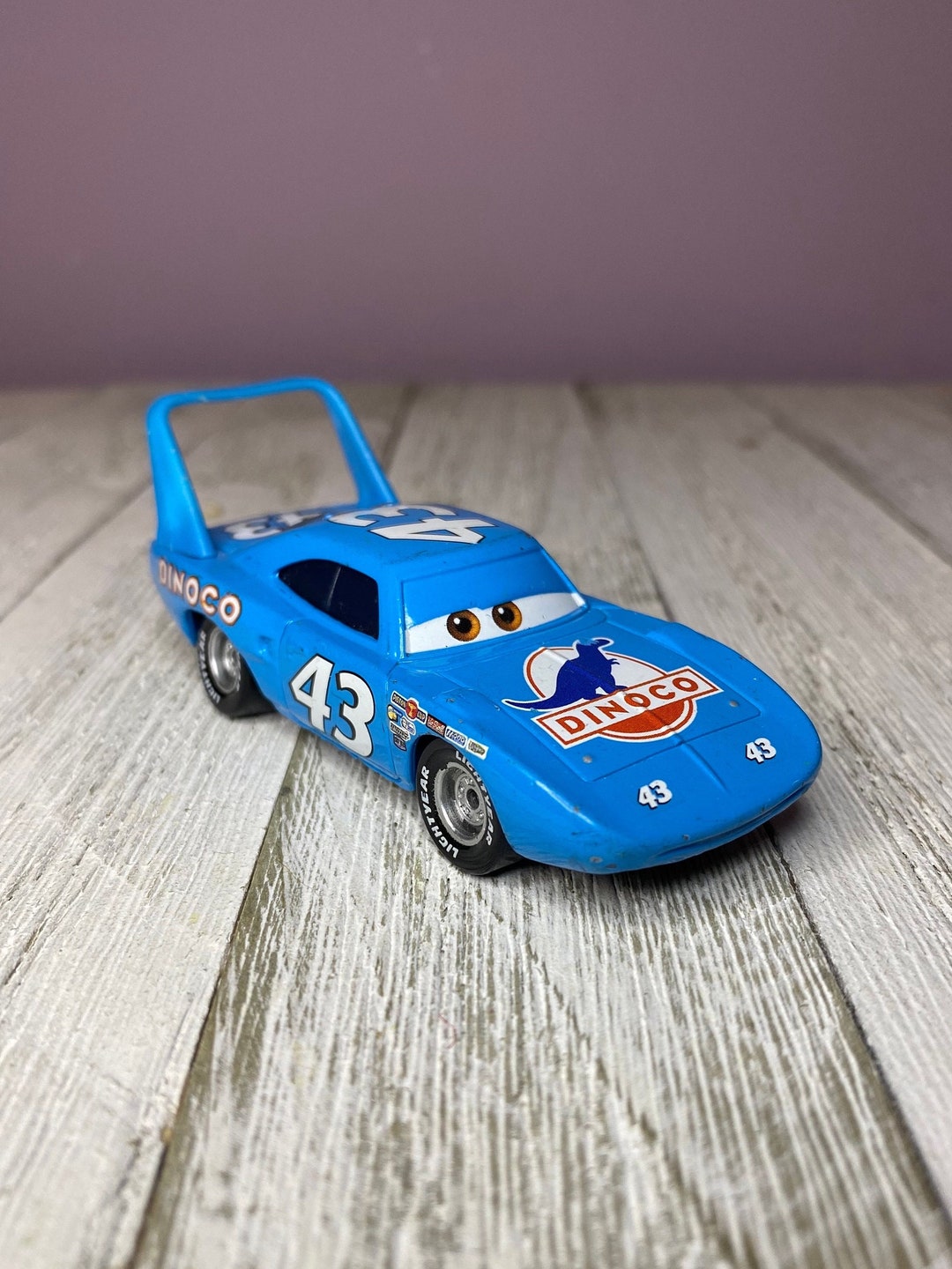 Disney Pixar Cars the King Dinoco 43 Strip Weathers 3.5 Metal Die-cast ...