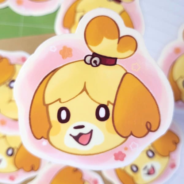 Isabelle Sticker - Etsy