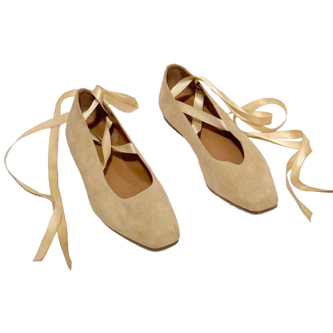 Vintage 90s 'ralph Lauren' Ballet Flats (size UK 4.5 EU 37.5 US 7) - Etsy