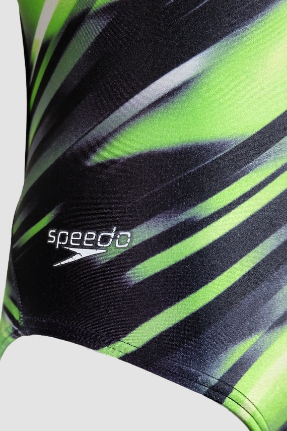 Vintage 00s 'Speedo' Green One-Piece Swimsuit - Gem