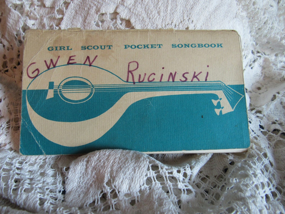 Vintage Girl Scout Pocket Songbook - Etsy