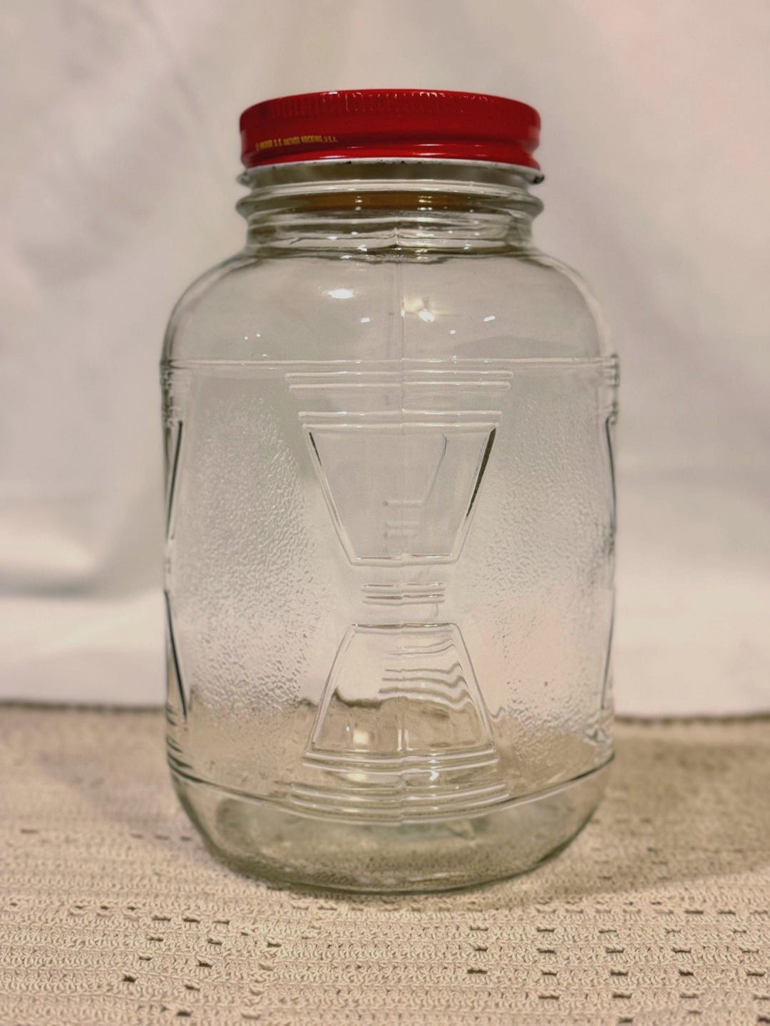 Solitaire Coffee Jar With Lid - Etsy