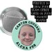 Floating Head Button, Face Pins, 2.25 or 3 Round Pin-back Buttons ...