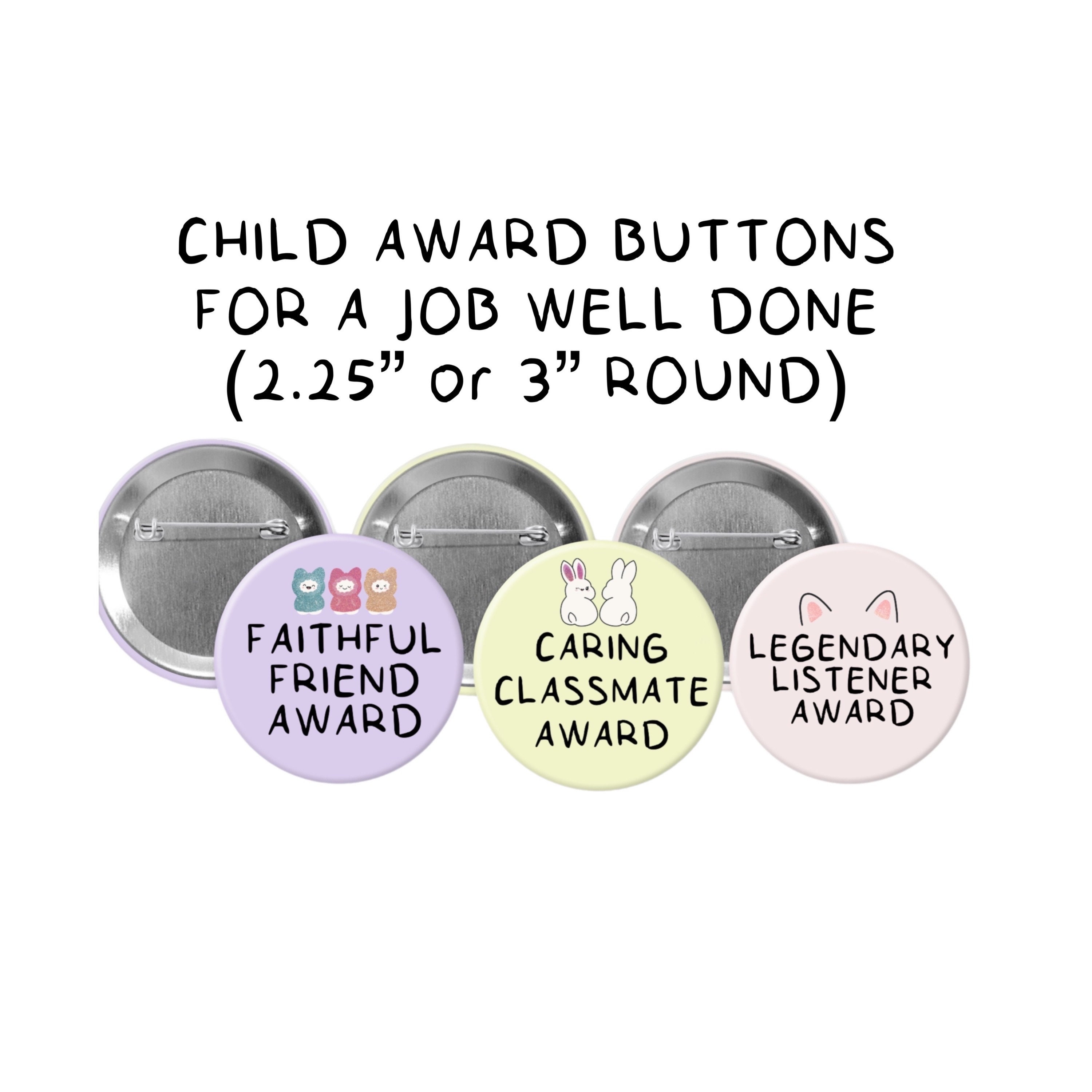 Good Job Award Button