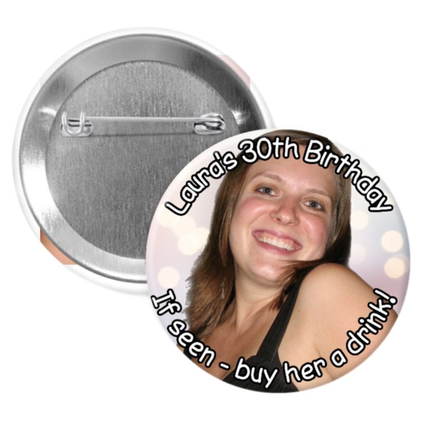 Birthday Girl Button - Etsy