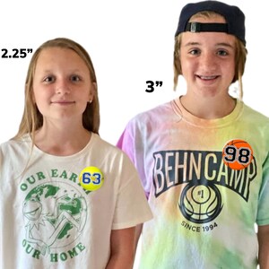 Sports Team Button, Personalized Pins for School Teams, Team Mom Dad ...