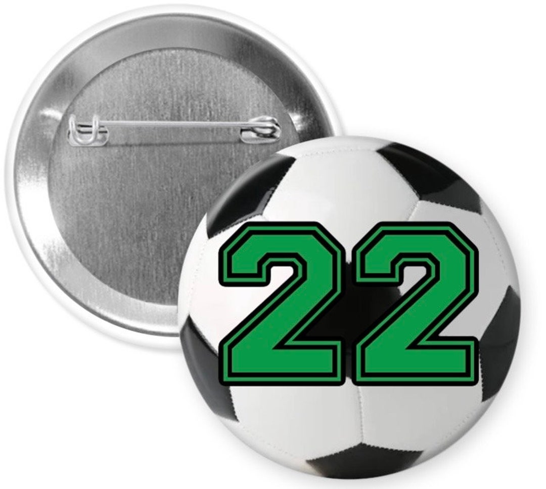 Sports Team Button, Personalized Pins for School Teams, Team Mom Dad ...