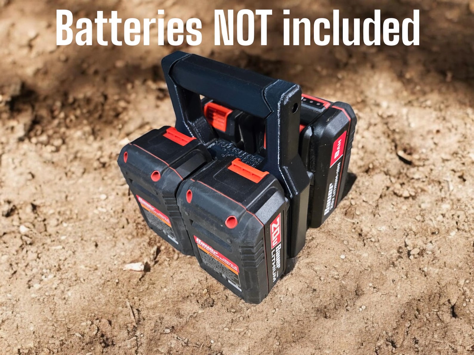 Battery Caddy for 2,4 or 6 Bauer 20V Lithium Batteries - Etsy