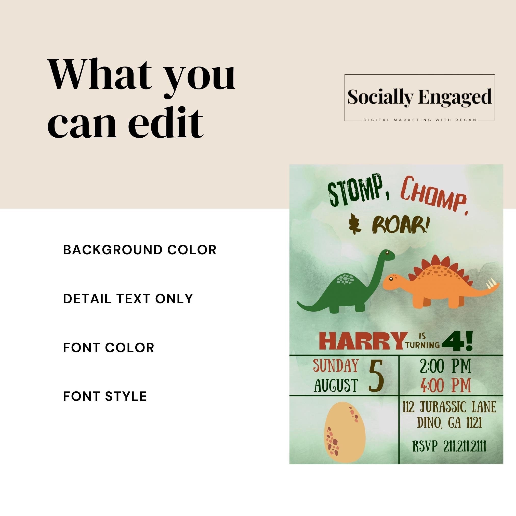 Printable and Mobile Baby Kid Birthday Invitation Template, Any Age Kid ...